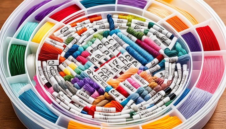 How to use the loop method to start cross stitch without a knot